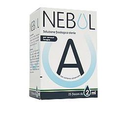 Vendita Nebul soluzione fisiologica 25 flaconcini monodose 2 ml ...